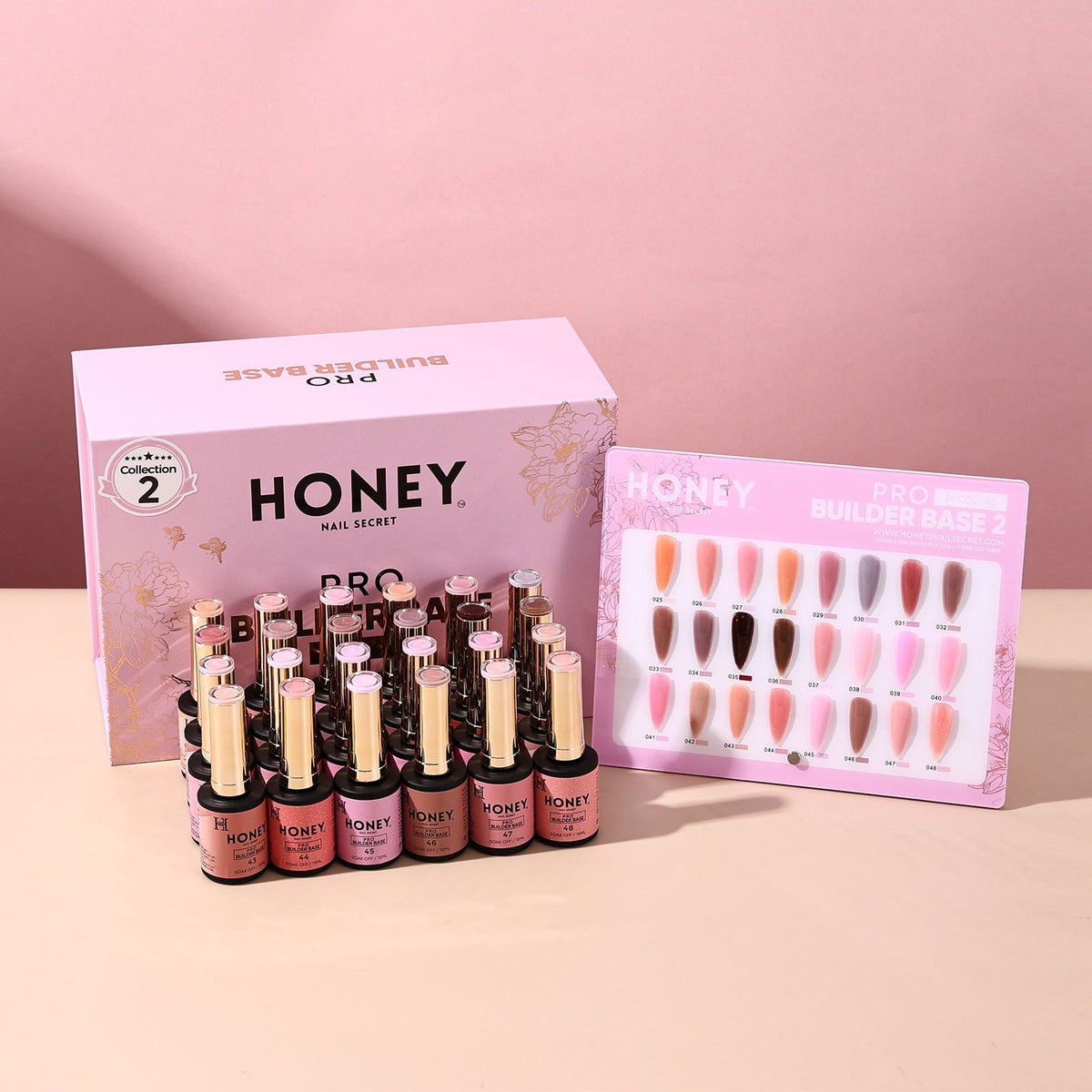PRO BUILDER BASE COLLECTION II -( HEMA & TPO - Free ) – HONEY'S NAIL SECRET