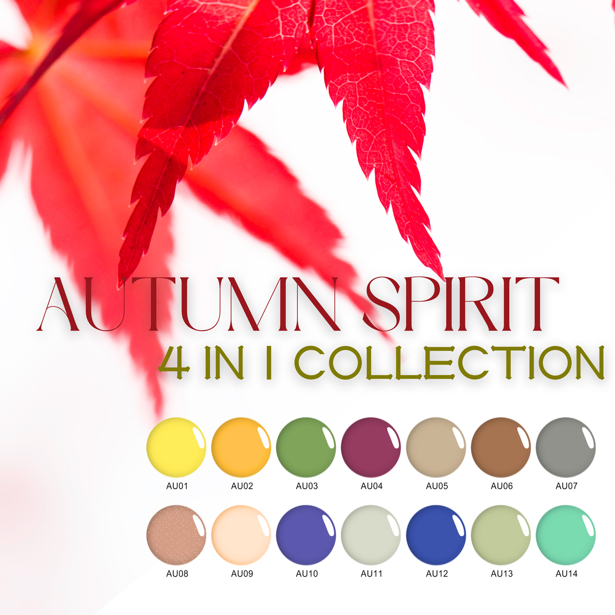 AUTUMN SPIRIT 4 IN 1 COLLECTION – HONEY'S NAIL SECRET