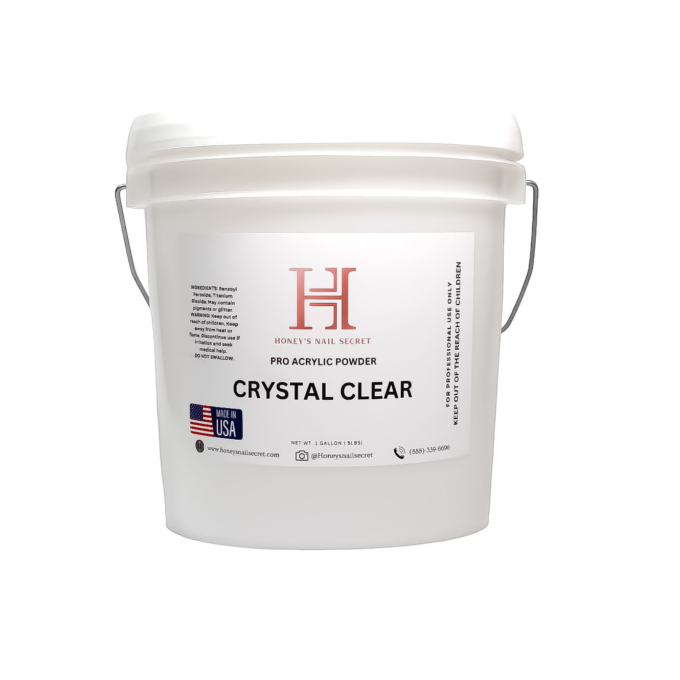 5lb Acrylic Powder – HONEY'S NAIL SECRET